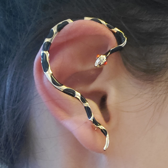 Jewelry | Nwot Rare Snake Crawler Earring | Poshmark